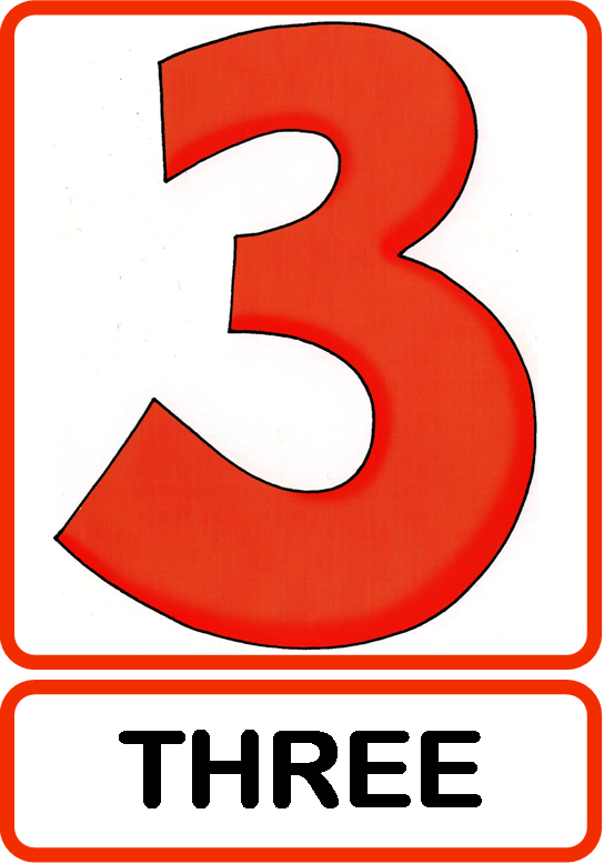 Three, 3 Numbers Icon PNG Transparent Background 544x778px - Filesize ...