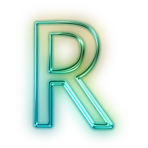 R Alphabets Cut Out PNG Transparent Background 512x512px - Filesize ...