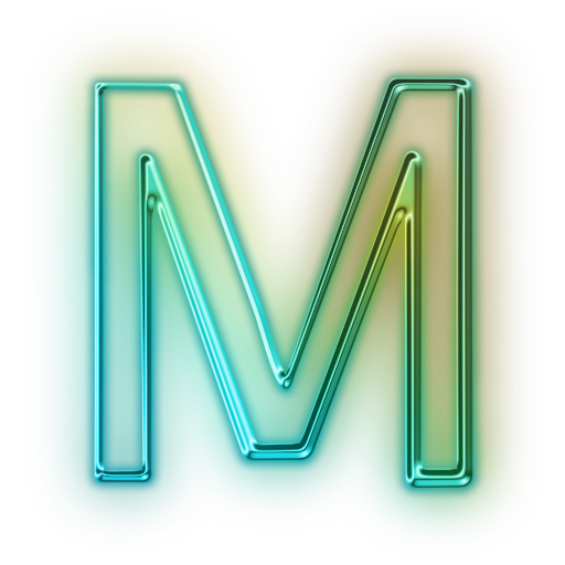 M Alphabets Icon PNG Transparent Background 512x512px - Filesize ...