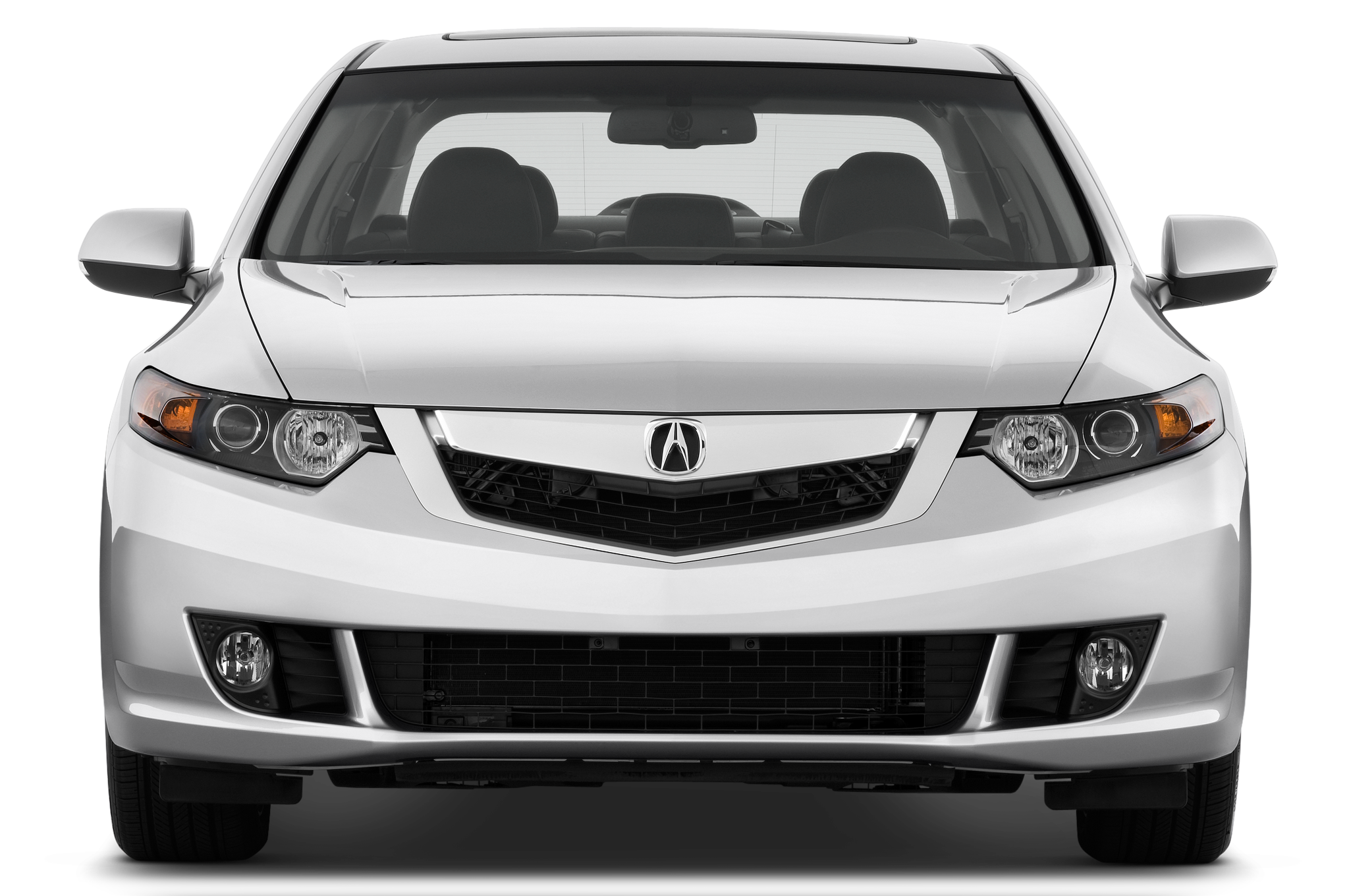 Acura Car, View From The Front Of The Car PNG Transparent Background ...