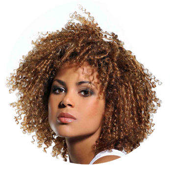 Curly, Auburn Afro Hair PNG Transparent Background 347x347px - Filesize ...