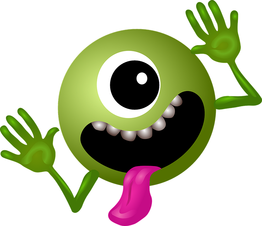 Smiley Green Alien PNG Transparent Background 834x720px - Filesize ...