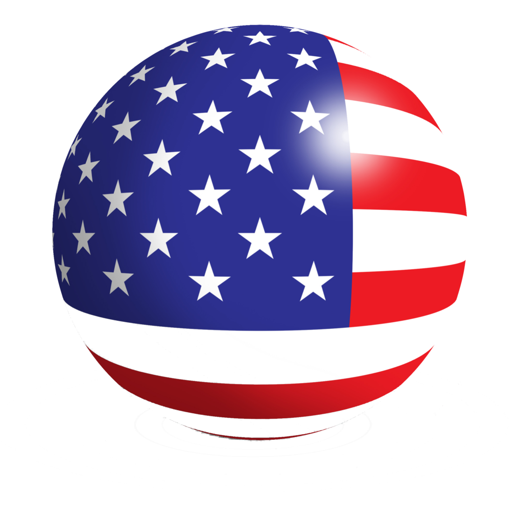 Usa Flag Icon PNG Transparent Background 1024x1024px - Filesize ...