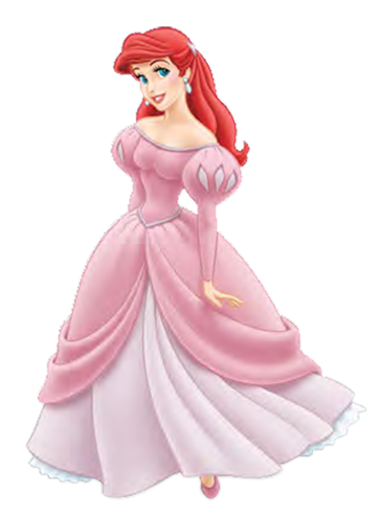 Pink Disney Princess Ariel PNG Transparent Background 768x1039px ...