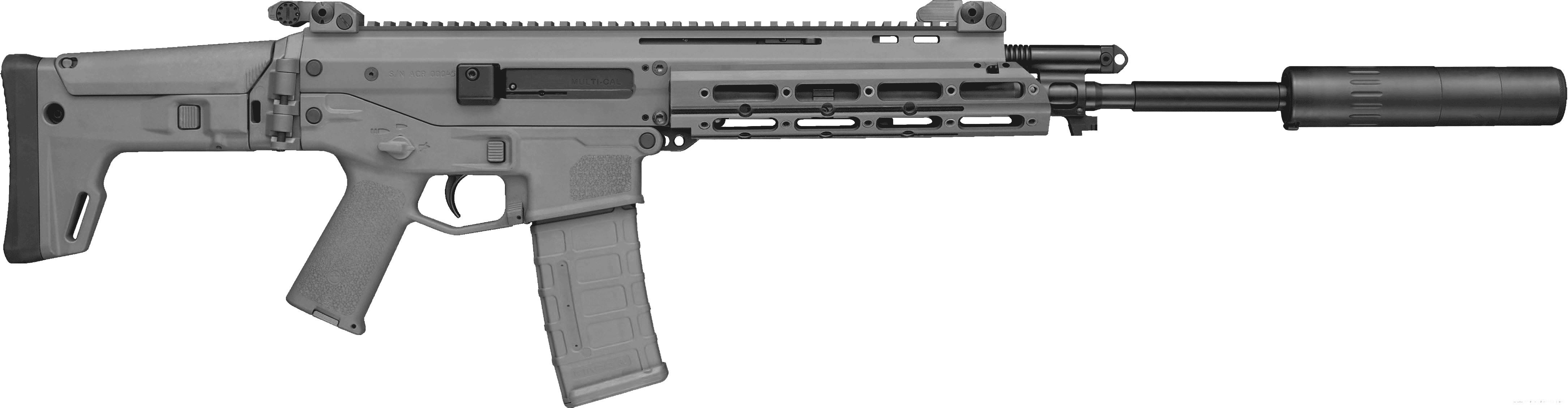Free Assault Rifle PNG Transparent Background 4338x1129px - Filesize ...