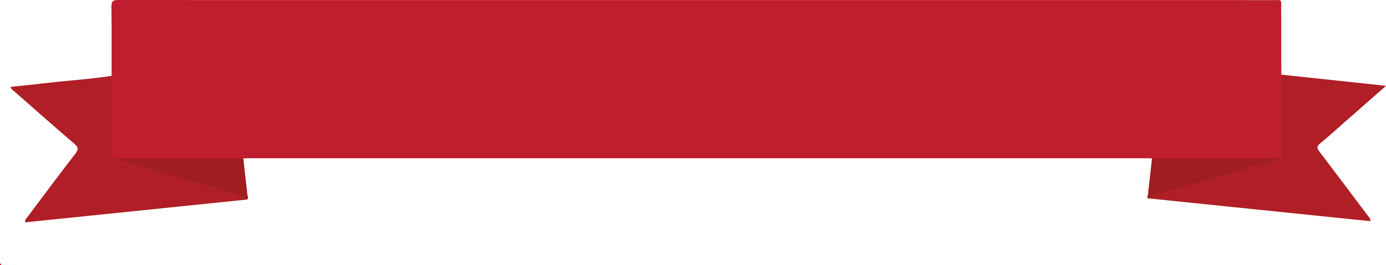 Classic Red Banner PNG Transparent Background 4704x900px - Filesize ...
