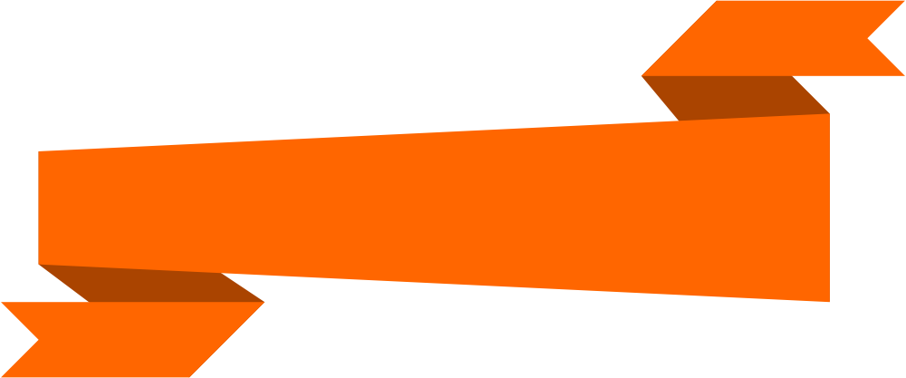 Orange Banner PNG Transparent Background 1000x417px - Filesize: 6259kb ...