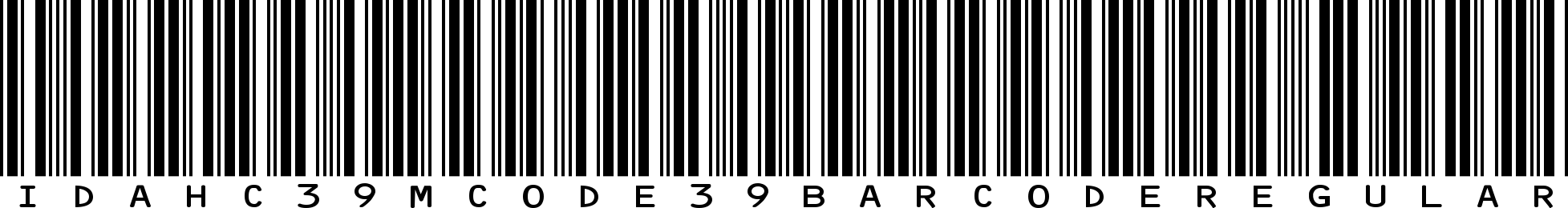 Barcode Fonts, Lettered Picture PNG Transparent Background 1955x260px ...