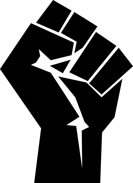 Black Closed Fist PNG Transparent Background 432x592px - Filesize ...