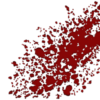 Blood Splatter High Quality PNG Transparent Background 400x400px ...