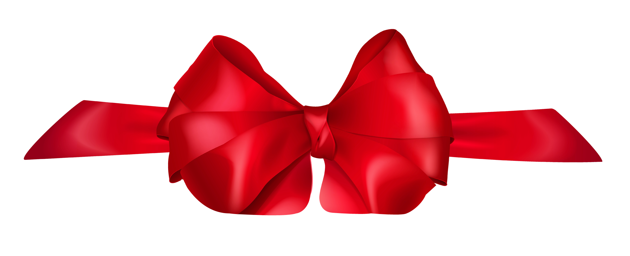 Big Wide Red Ribbon PNG Transparent Background 2024x823px - Filesize ...