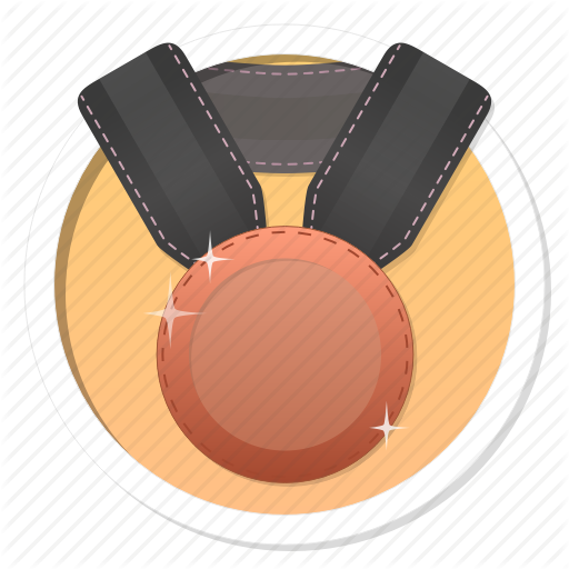 Achievement, Award, Badge Bronze Medal PNG Transparent Background ...