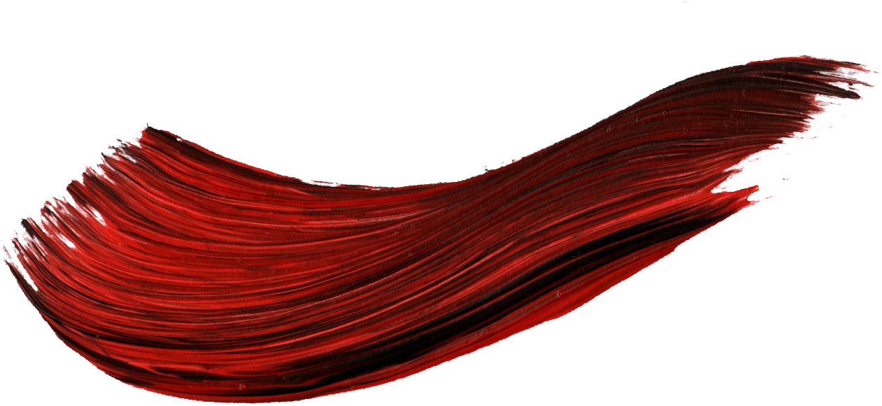 Black Red Mixed Paint Brush Stroke Free PNG Transparent Background ...