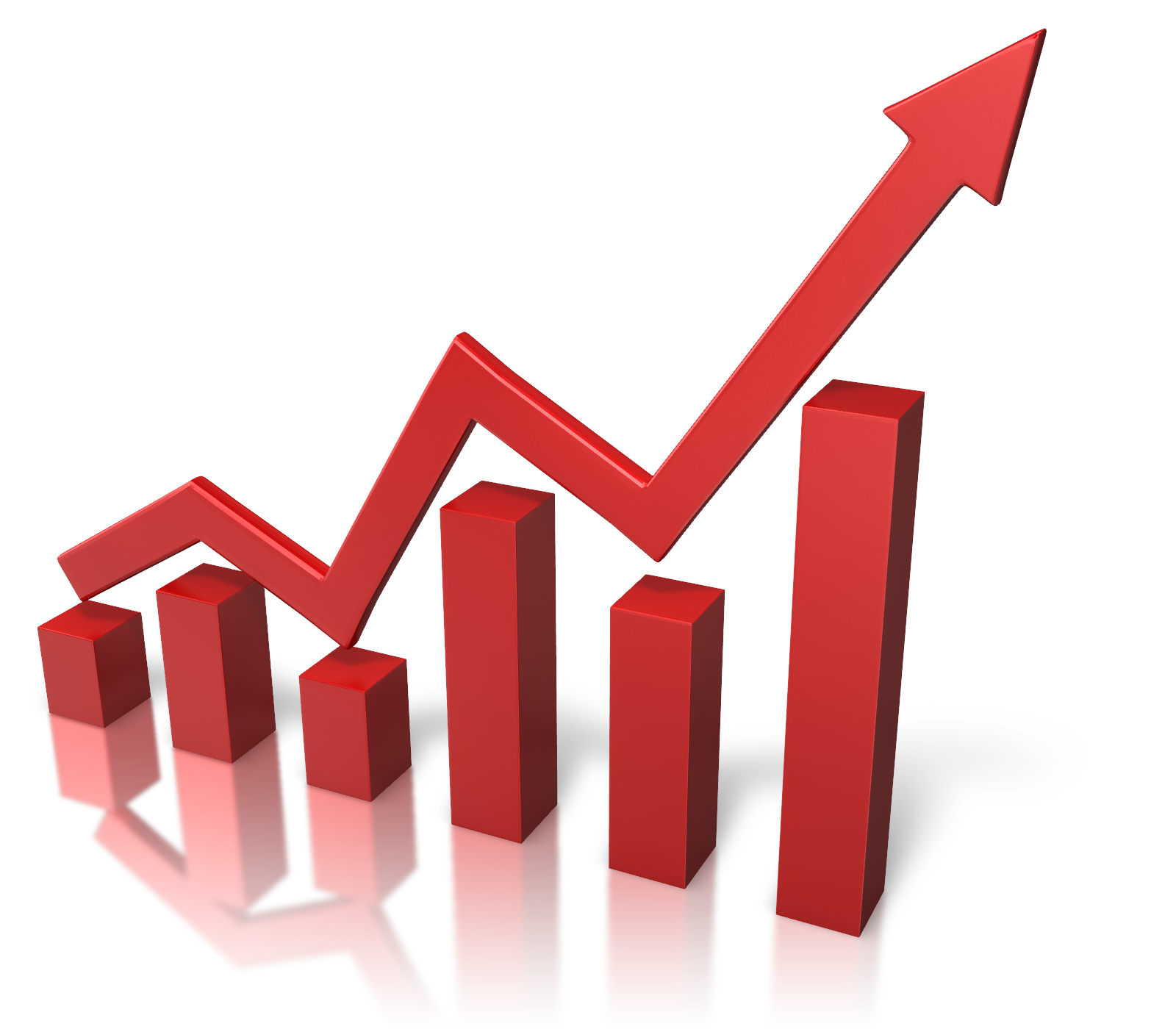 Red Business Growth Chart Image PNG Transparent Background 1600x1400px ...