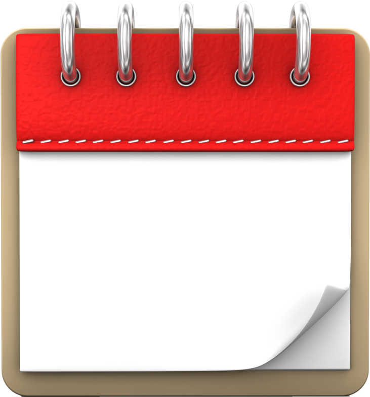 Calendar PNG Vector Images with Transparent background - TransparentPNG