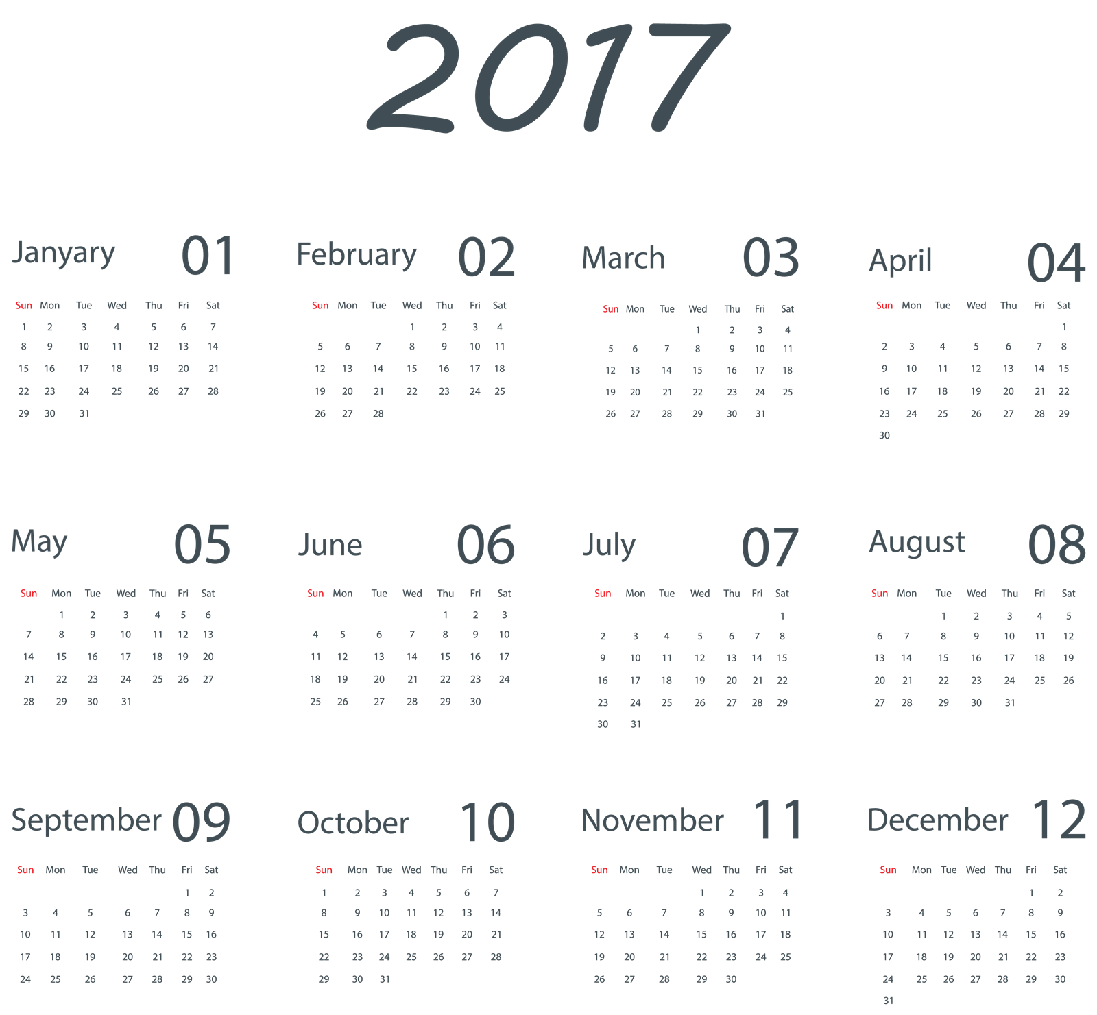 Weeks Calendar 2016 Images PNG Transparent Background 1600x1481px ...