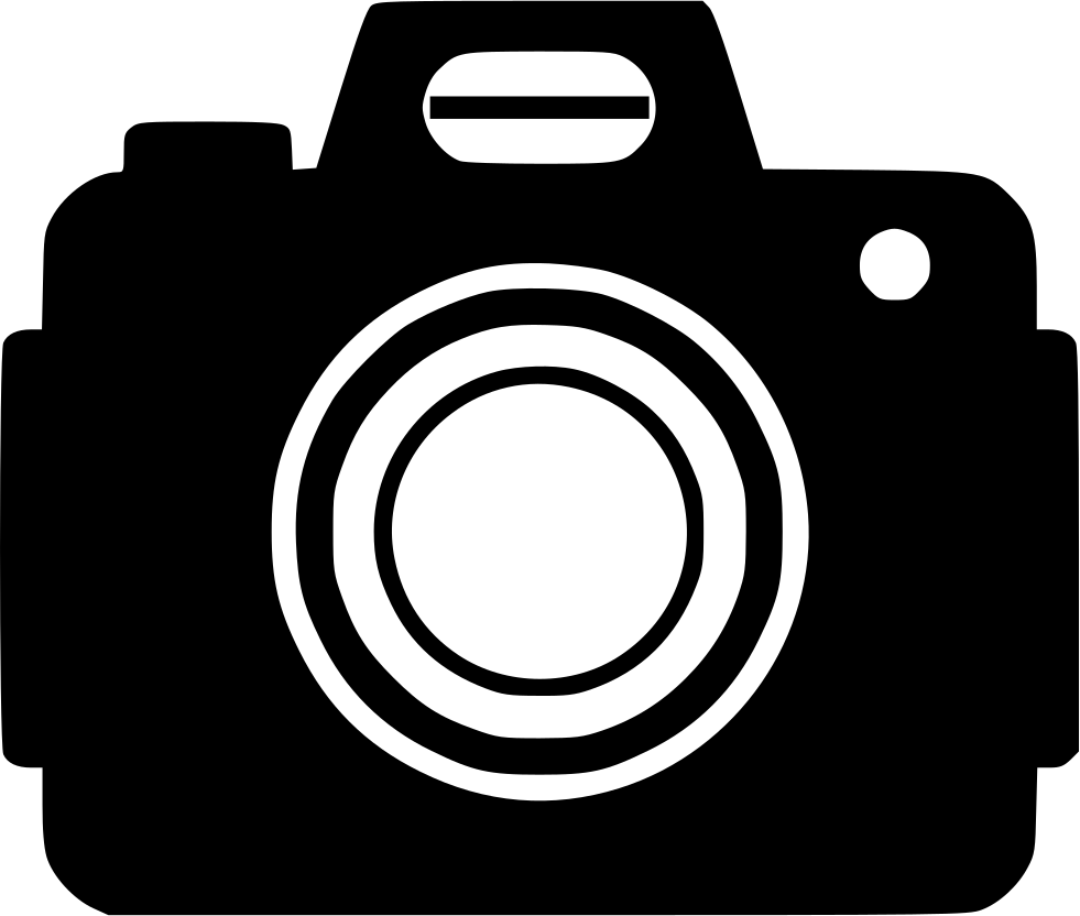 Black Dslr Camera Free Icon PNG Transparent Background 981x832px ...