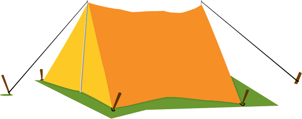 Animation Toy Camping Tent PNG Transparent Background 614x243px ...