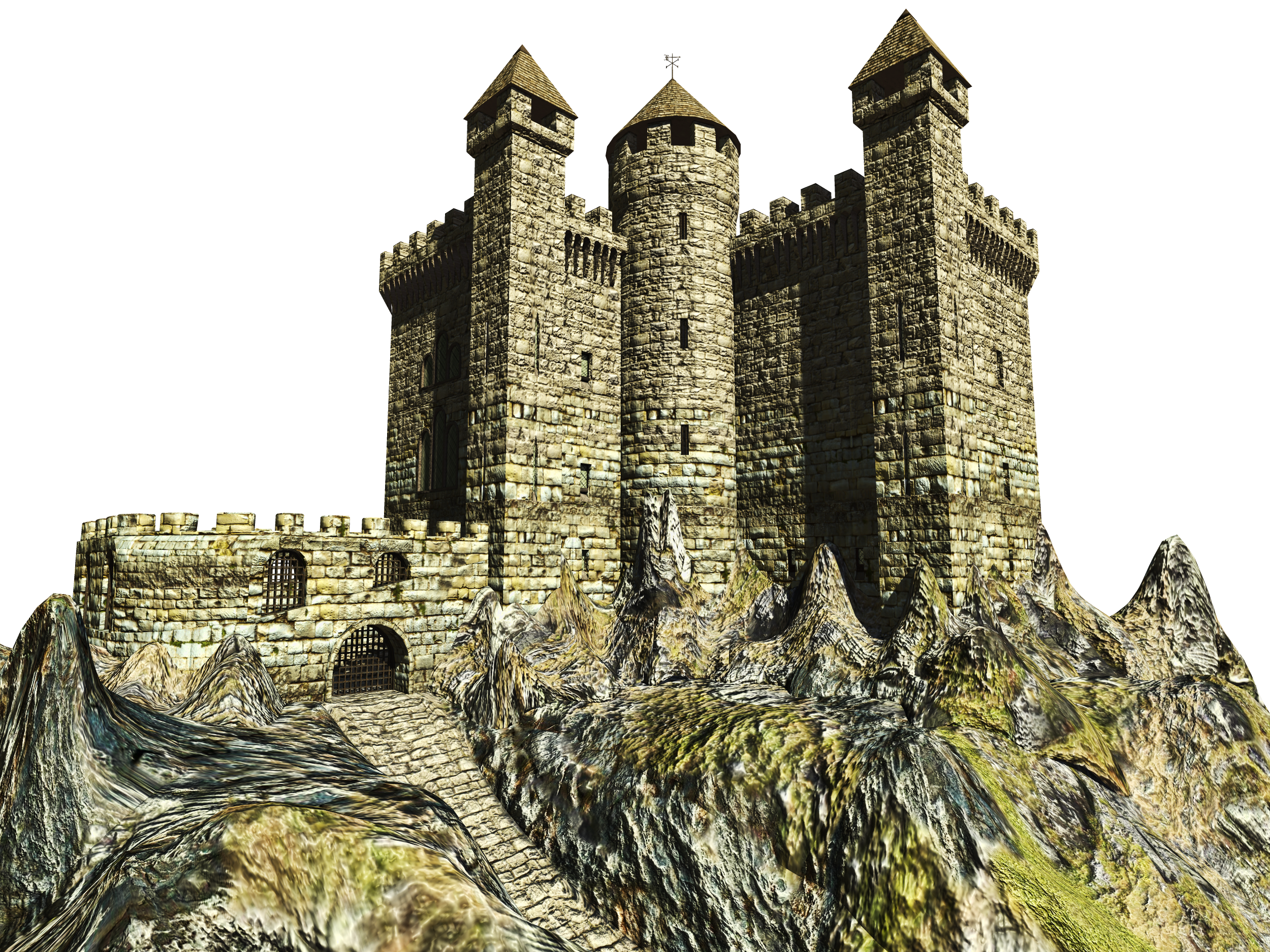 Castle PNG Vector Images with Transparent background - TransparentPNG