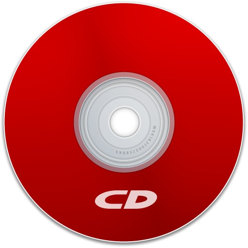 Red Cd Icon PNG Transparent Background 512x512px - Filesize: 95257kb ...