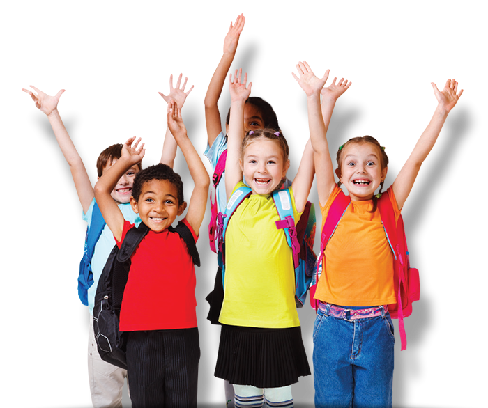 Happy Children Hd Going To School PNG Transparent Background 700x586px ...