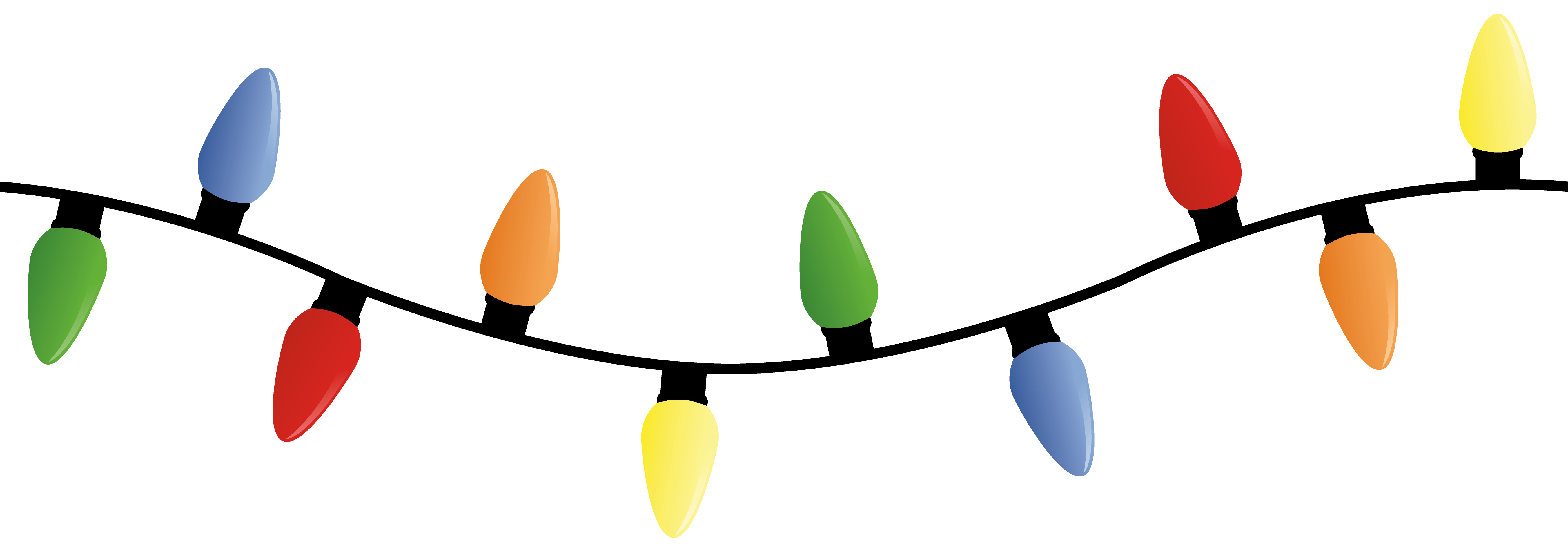 Colorful Led Lights Illustration PNG Transparent Background 5408x1900px ...