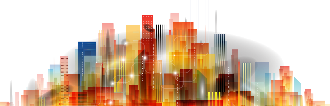 Technological Smart City Free PNG Transparent Background 1138x366px ...