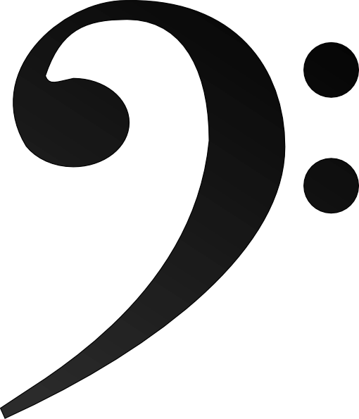 Bass Clef Art Clipart PNG Transparent Background 510x595px - Filesize ...