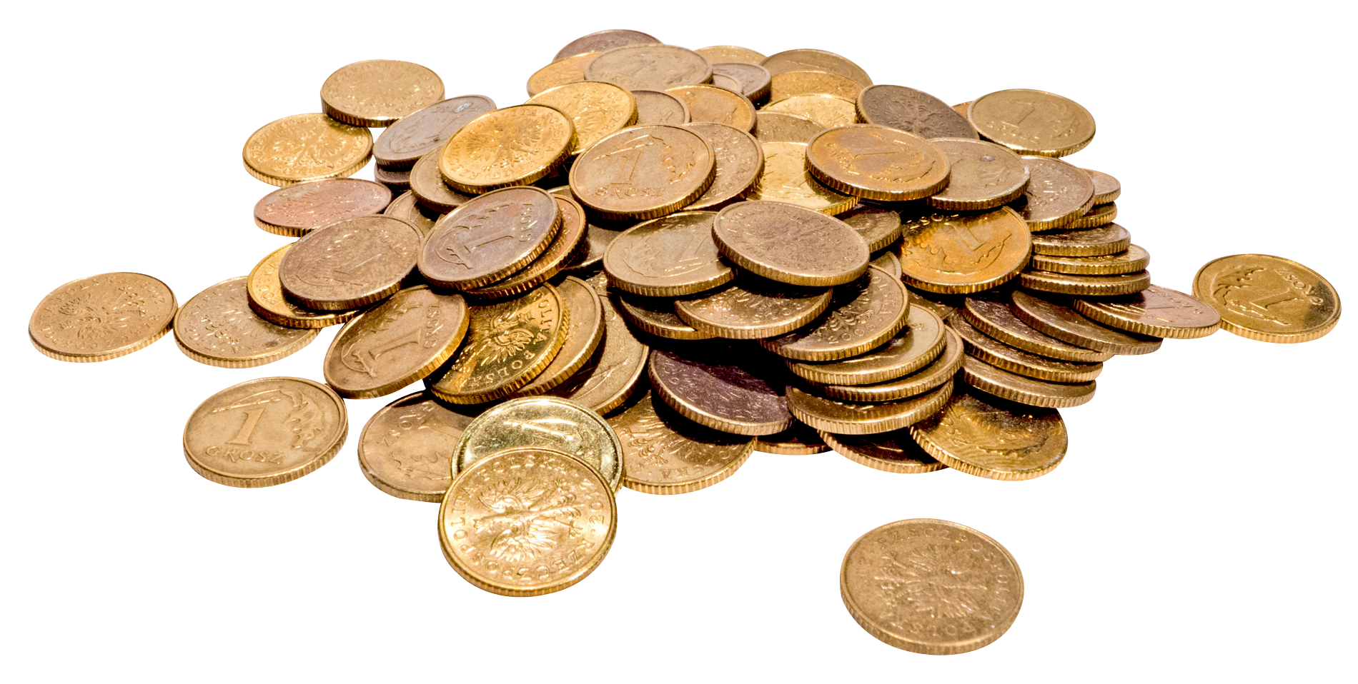 Old Coins Clipart PNG Transparent Background 1900x958px - Filesize ...
