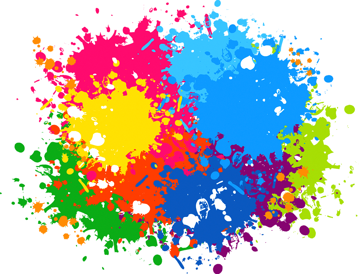 Animation Splash Digital Colors Clipart PNG Transparent Background ...