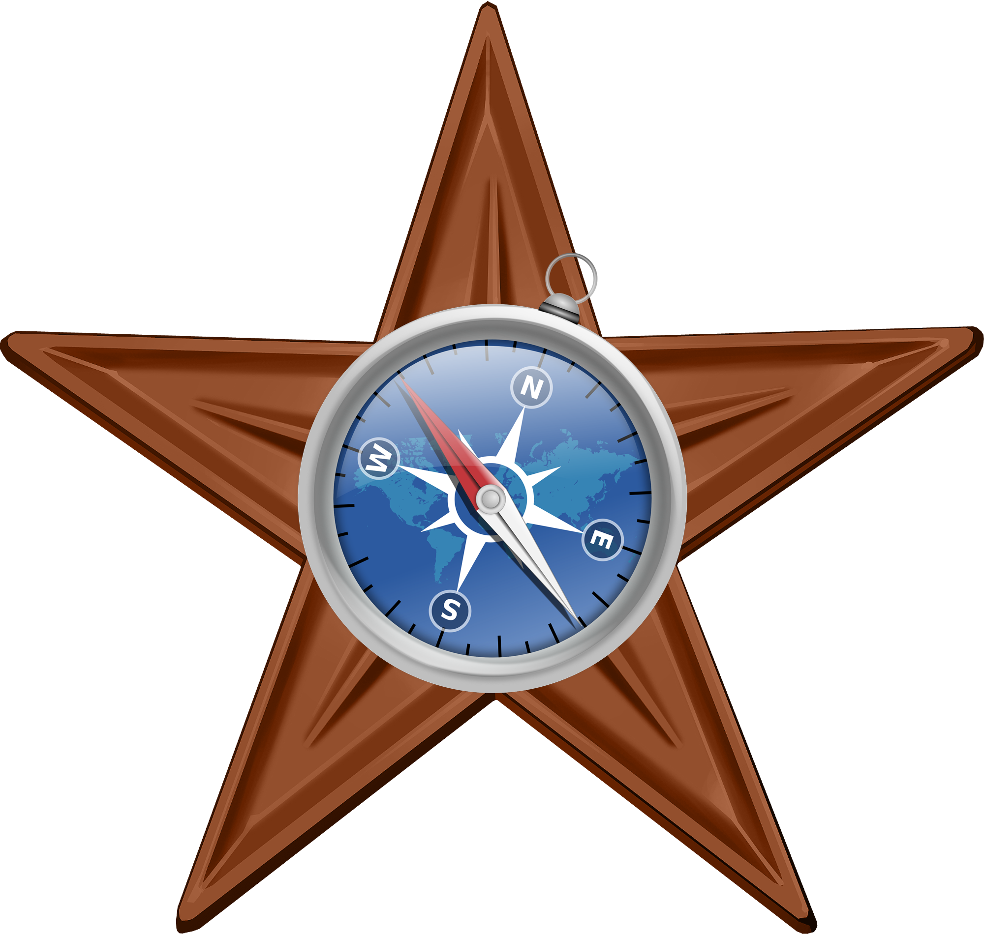 Wooden Compass Clipart PNG Transparent Background 2000x1900px ...