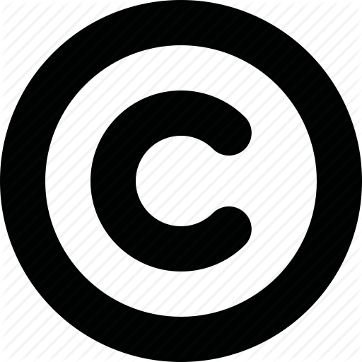 Copyright Symbol Simple PNG Transparent Background 512x512px - Filesize ...