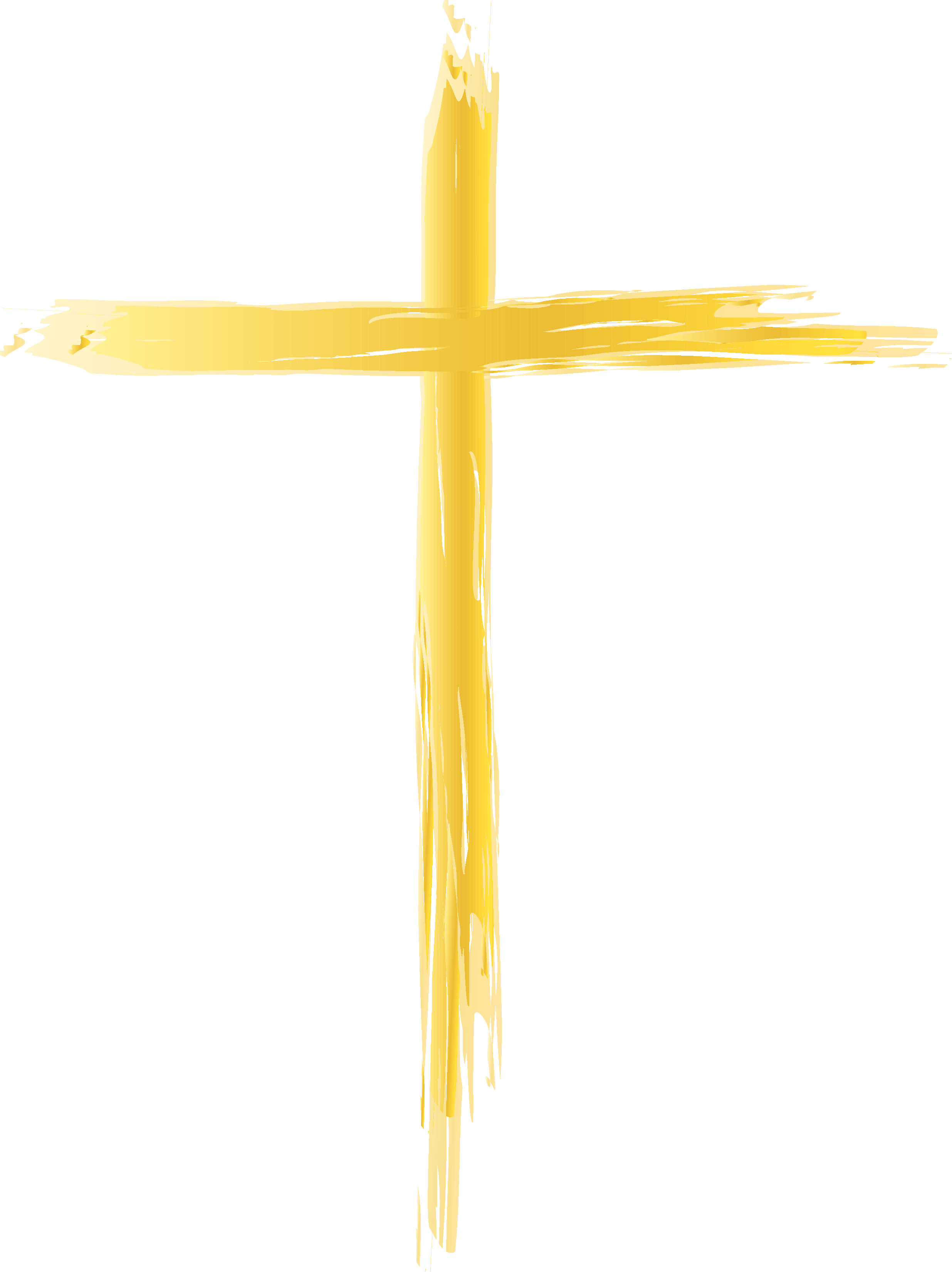 Thin Scattered Yellow Cross Picture PNG Transparent Background ...