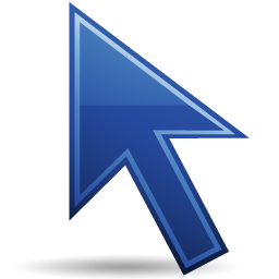 Blue Mouse Cursor Clipart PNG Transparent Background 256x256px ...