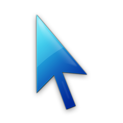 Bright Blue Mouse Cursor Hd PNG Transparent Background 420x420px ...