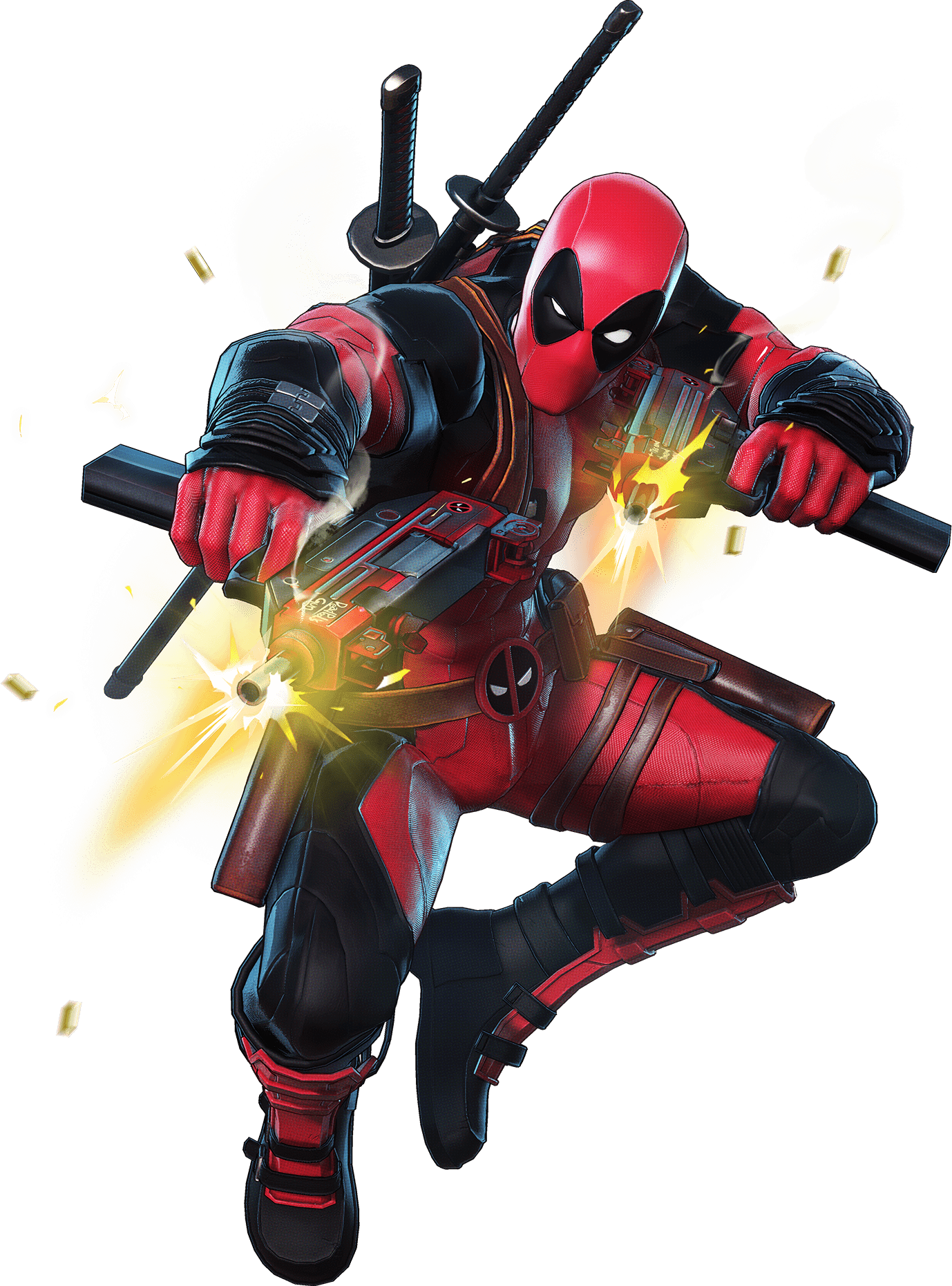 Flying Deadpool Comic Character PNG Transparent Background 1378x1861px ...