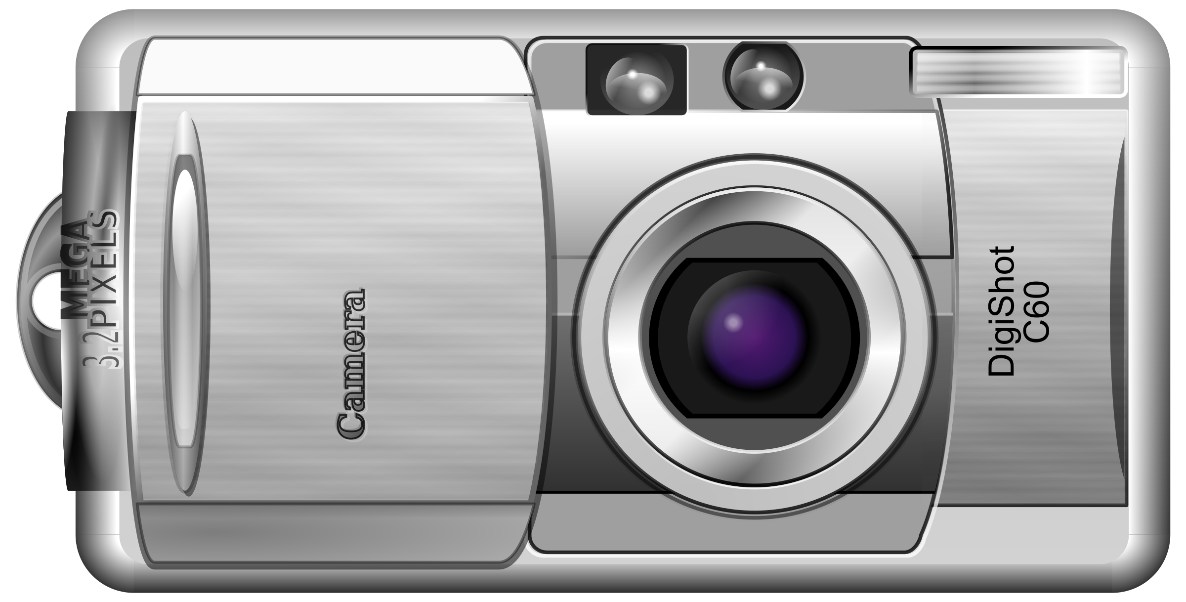 Digital Camera PNG Transparent Background 2400x1218px - Filesize ...