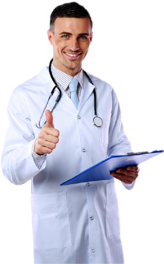 Hospital, Making Okay Sign Male Doctor Clipart PNG Transparent ...
