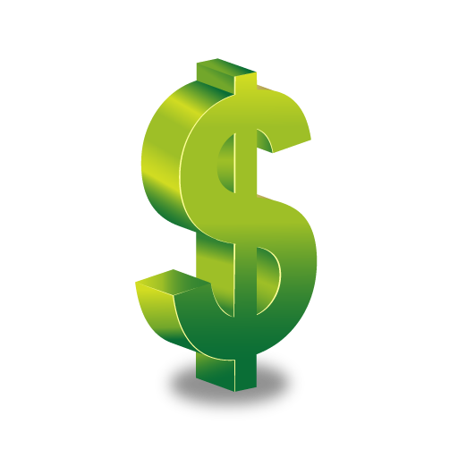 Dollar Free Cut Out PNG Transparent Background 512x512px - Filesize ...