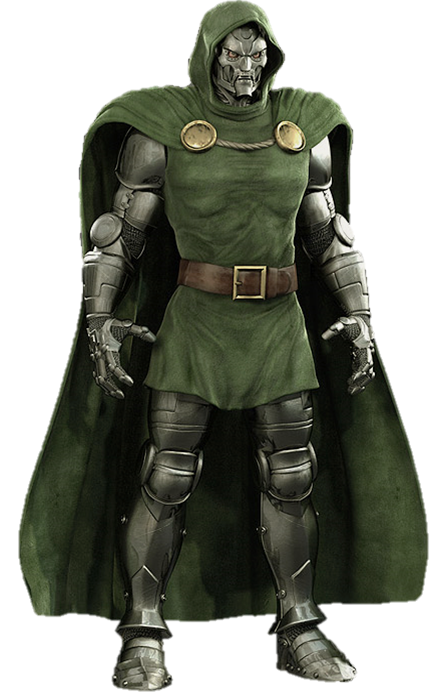 Dr Doom Cut Out PNG Transparent Background 444x692px - Filesize ...