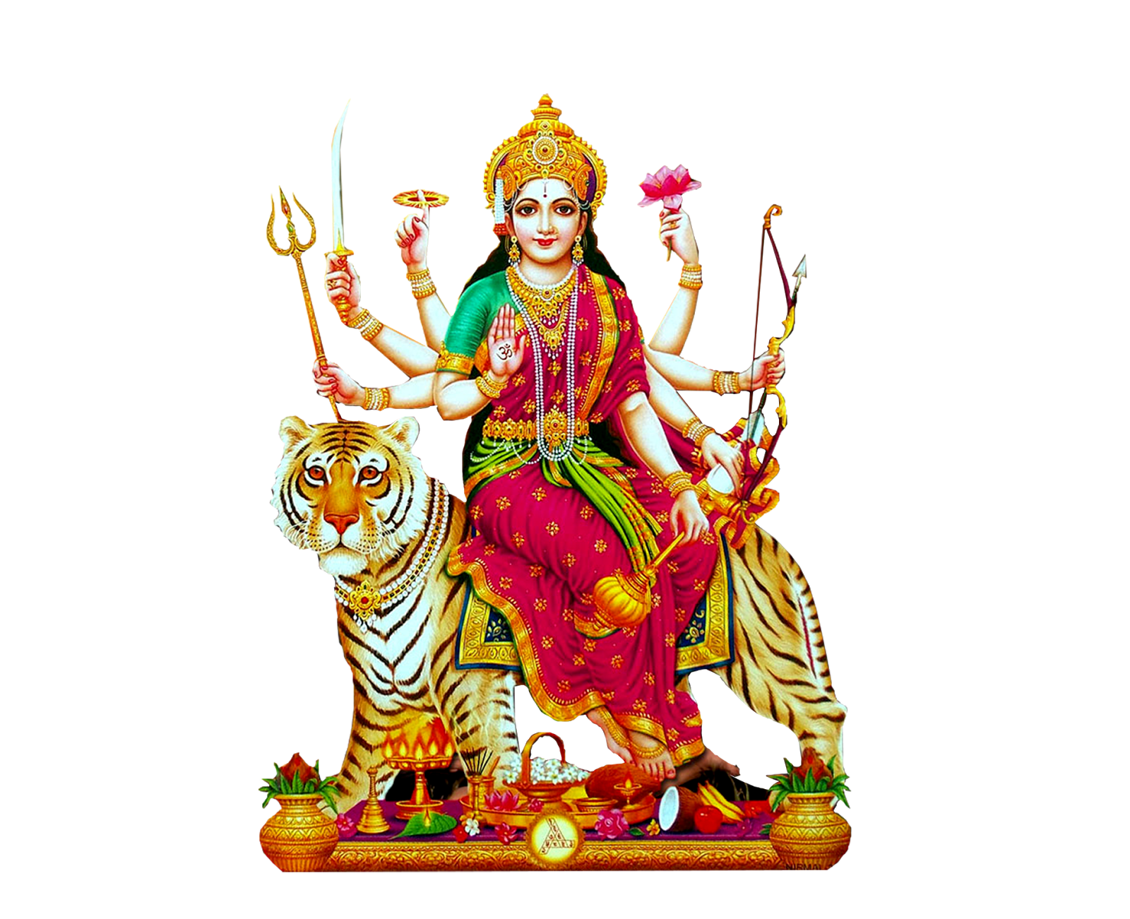 Indian Goddess Durga Matha Images PNG Transparent Background ...