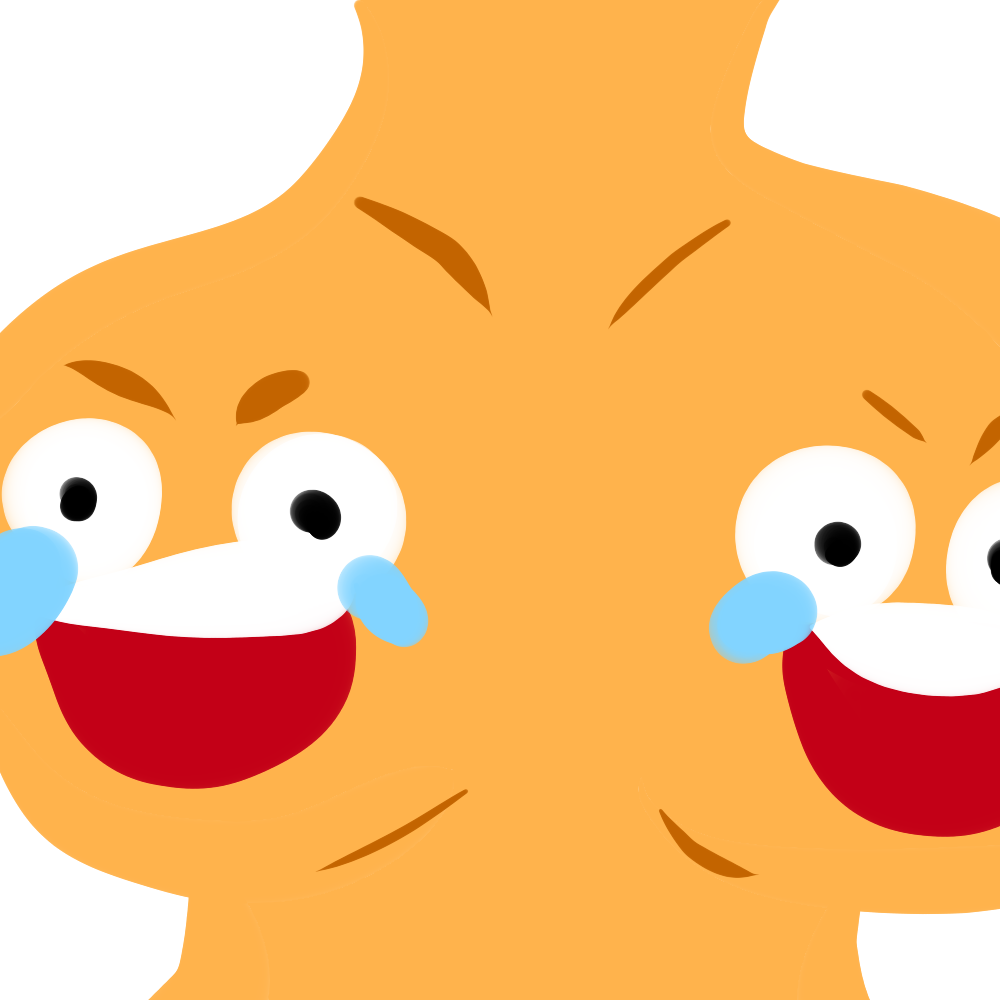 Laughing Out Loud Emoji Free PNG Transparent Background 1000x1000px ...