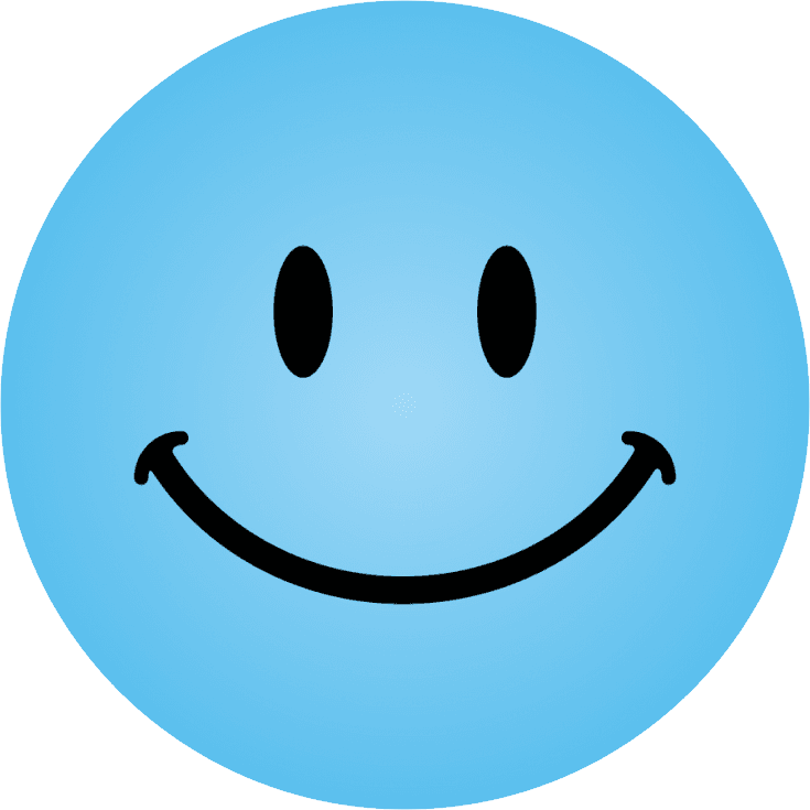 Blue Smiley Emoji Emoticons Hd PNG Transparent Background 735x735px ...