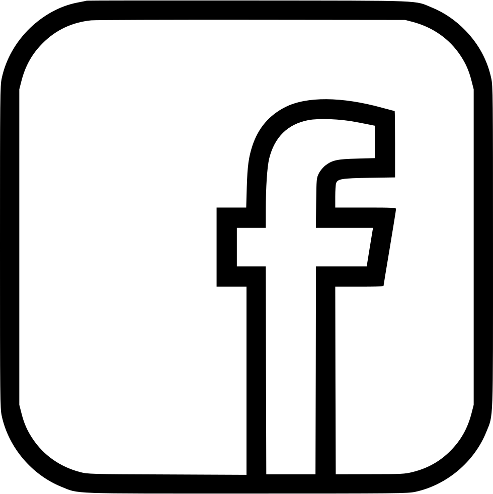 Black Facebook Logo Icon Free PNG Transparent Background 980x982px ...