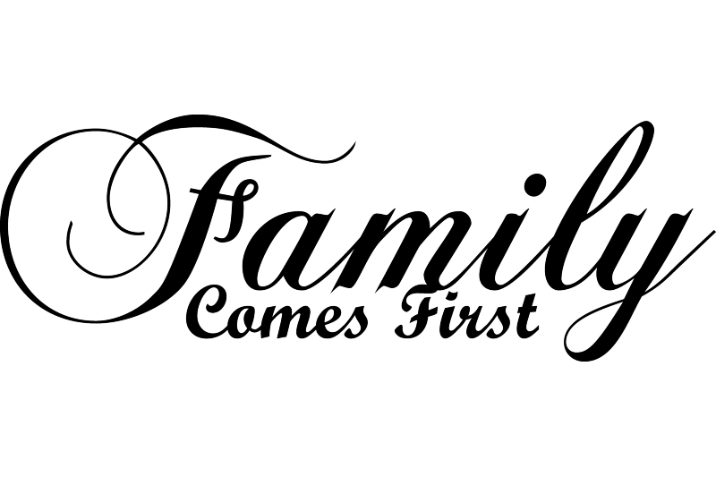 Family Comes First PNG Transparent Background 800x533px - Filesize ...