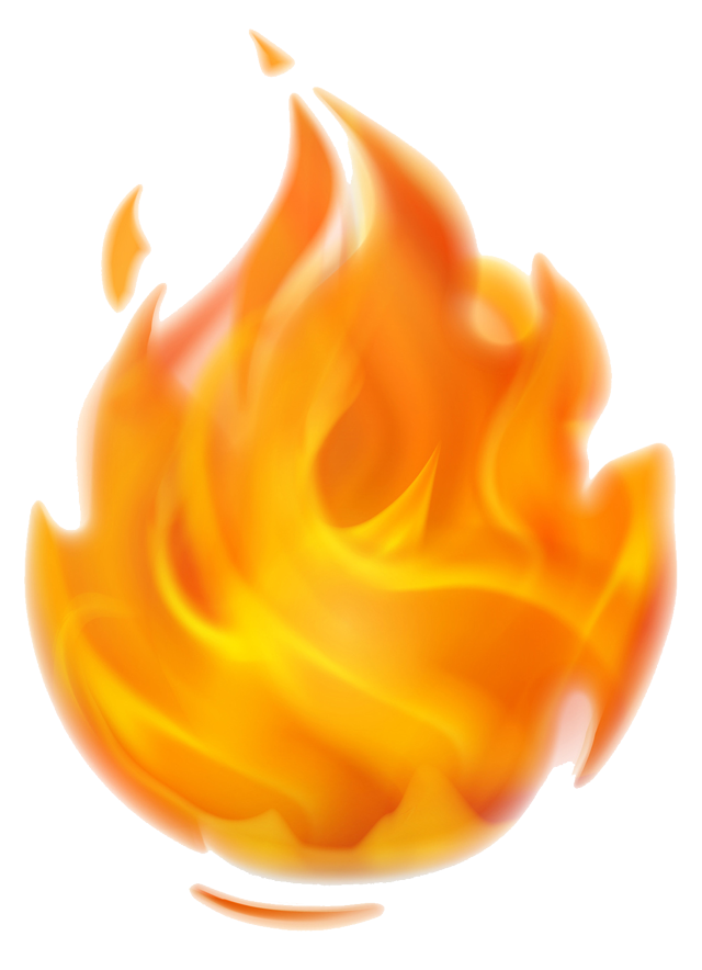 Fire Icon Cliparts PNG Transparent Background 640x884px - Filesize ...