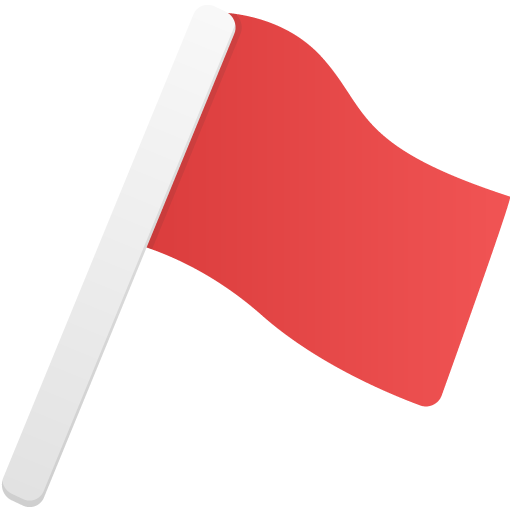 Solid Red Flag Clipart PNG Transparent Background 512x512px - Filesize ...