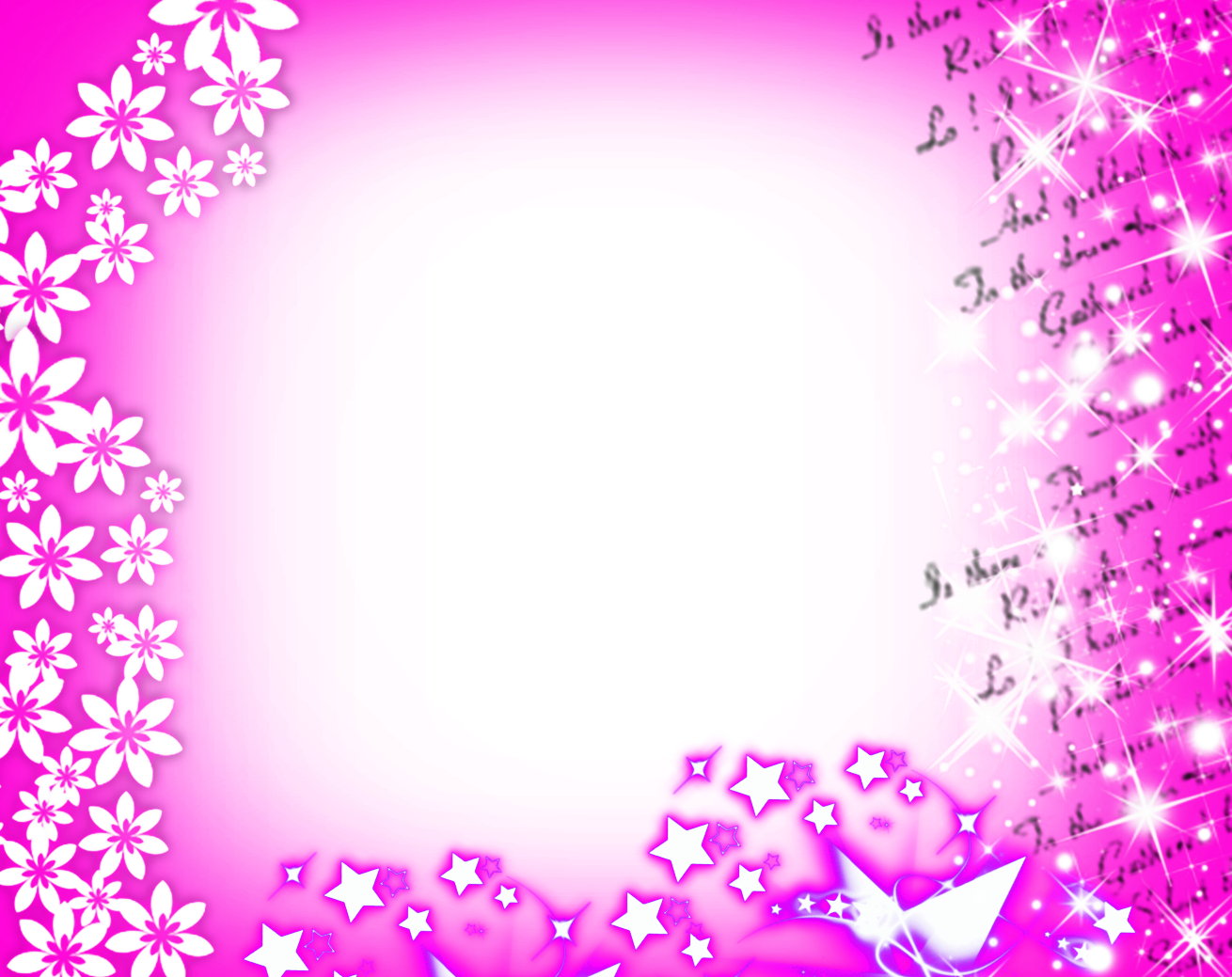 Pink Glitter Free Download, Frame, Letter PNG Transparent Background ...