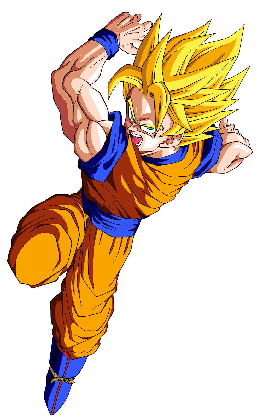 Goku Clipart PNG Transparent Background 984x1599px - Filesize: 489146kb ...