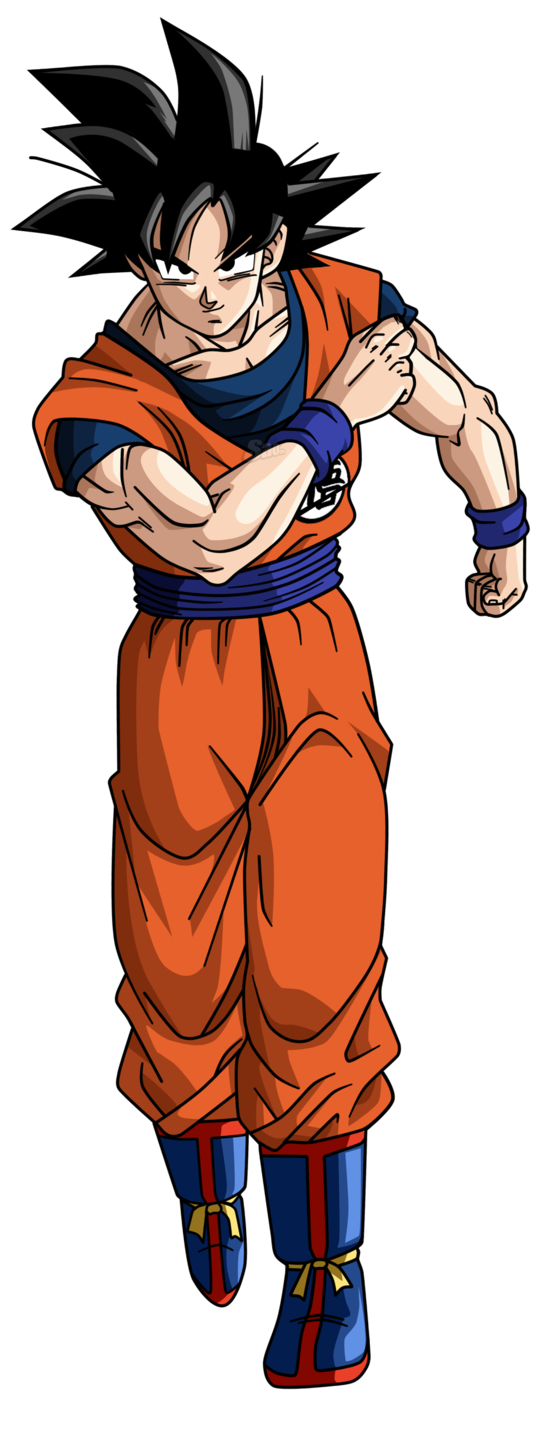 Goku Cut Out PNG Transparent Background 558x1431px - Filesize: 335427kb ...